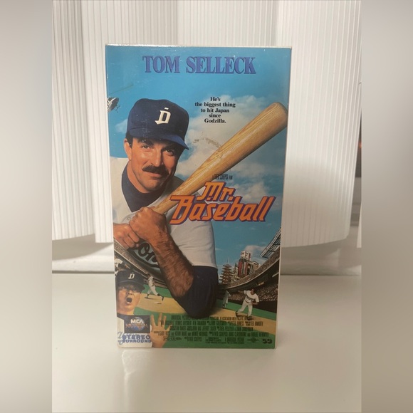 Mca | Media | Mr Baseball Vhs 993 Tom Selleck Dennis Haysbert Ken ...